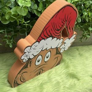 Dr. Seuss | Holiday | The Grinch Max Wooden Head Decoration | Poshmark